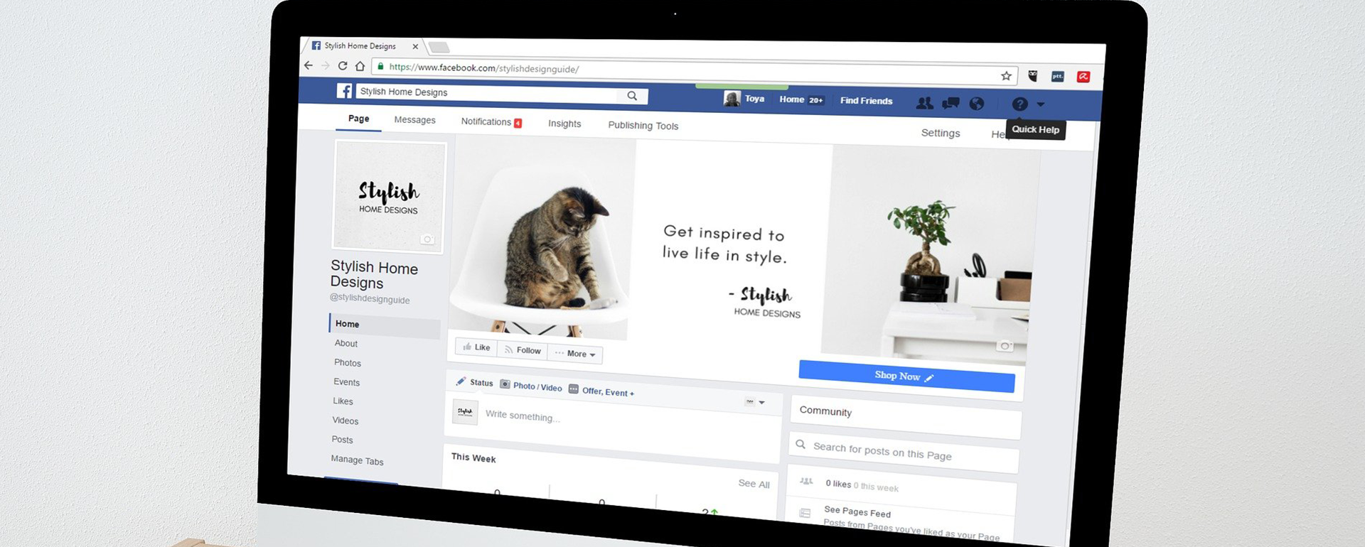 [Trucs & Astuces] - Bien débuter avec sa page Facebook - Lostyn Web